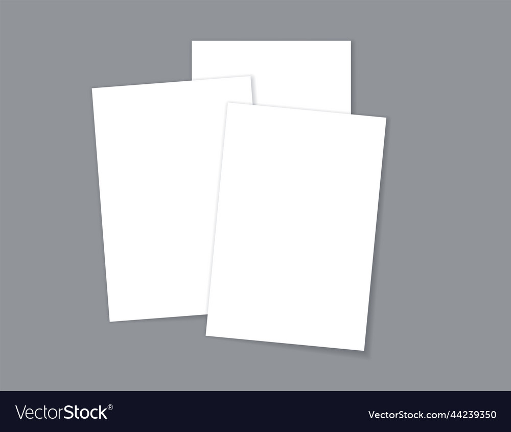Paper document stack Royalty Free Vector Image