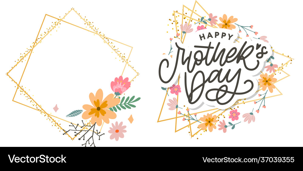Elegant greeting card design with stylish text Vector Image