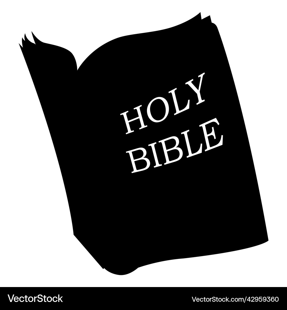 Bible book christianity high quality Royalty Free Vector