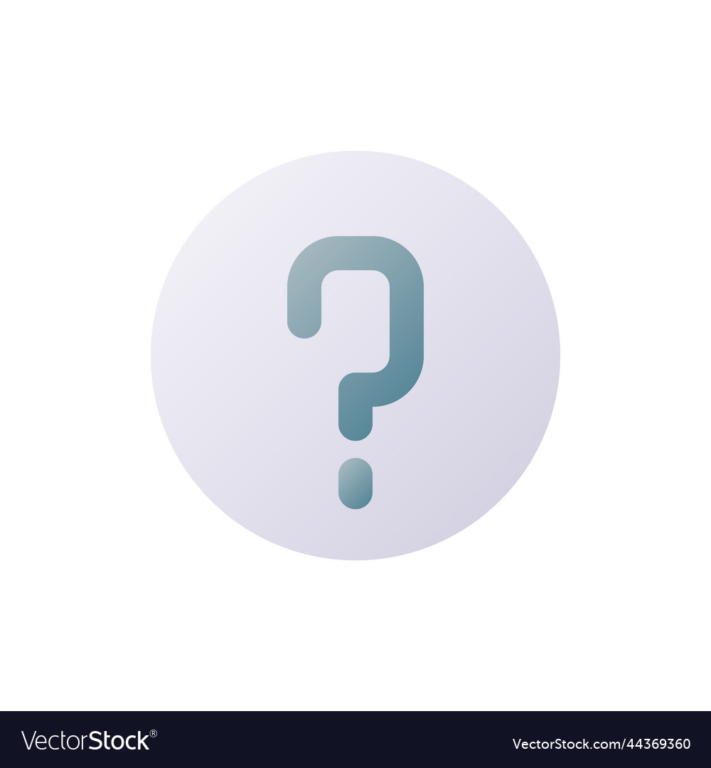 Faq pixel perfect flat gradient two-color ui icon Vector Image Faq pixel perfect flat gradient two-color ui icon Vector Image