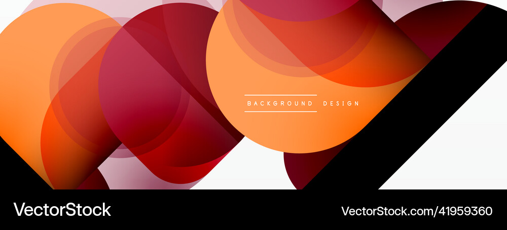 Round triangle shapes lines and circles geometric Vector Image