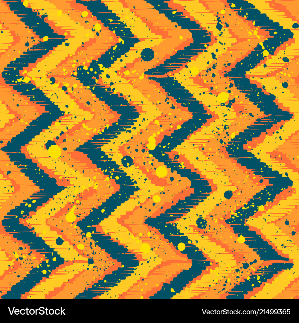 Abstract ikat and boho style handcraft fabric Vector Image