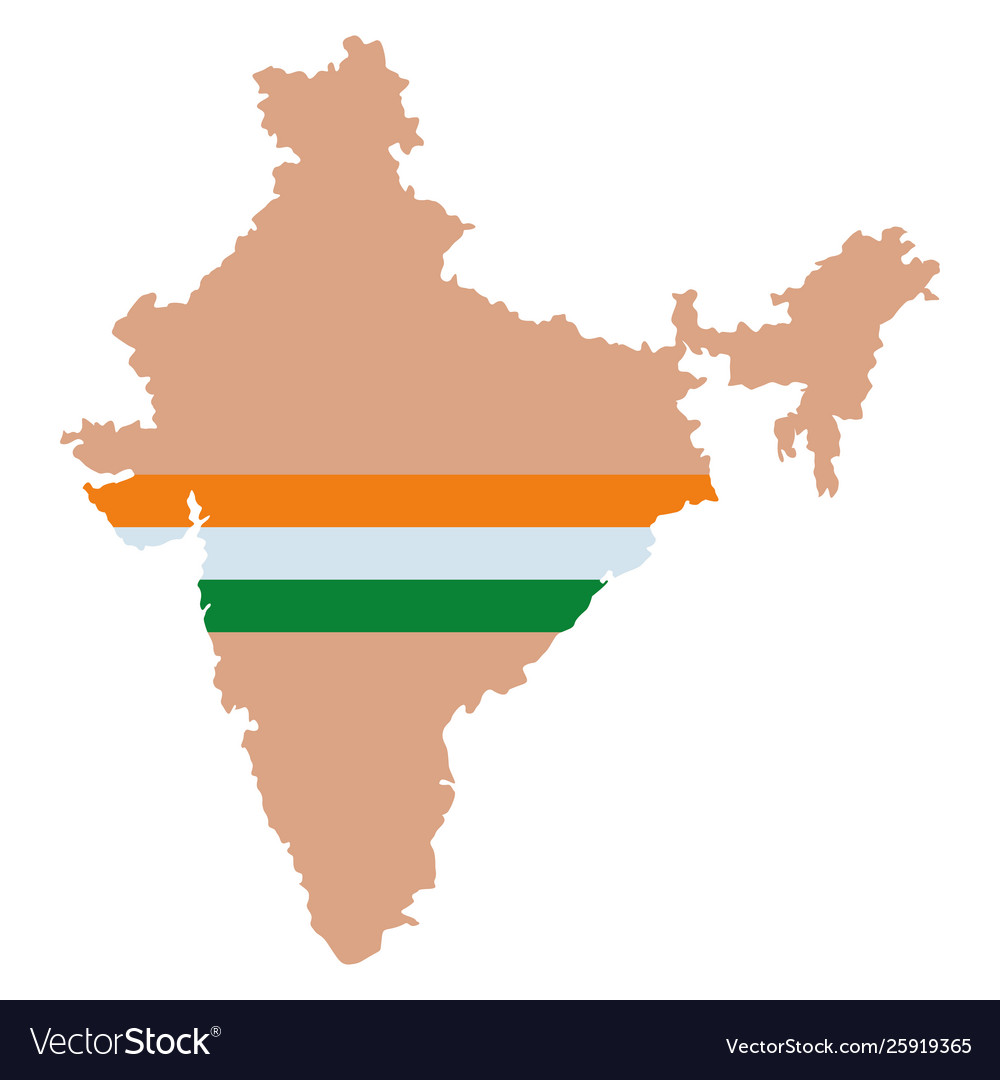 Map india icon cartoon Royalty Free Vector Image Map india icon cartoon Royalty Free Vector Image
