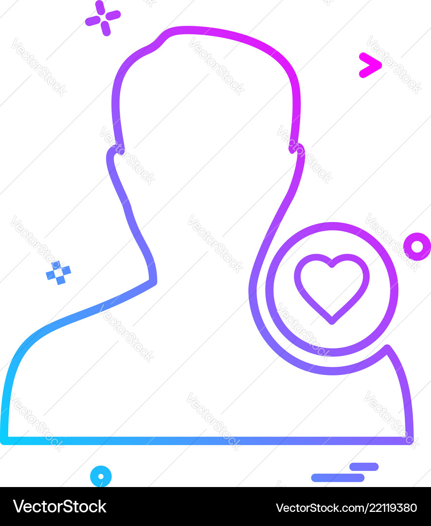 Avatar male icon design Royalty Free Vector Image