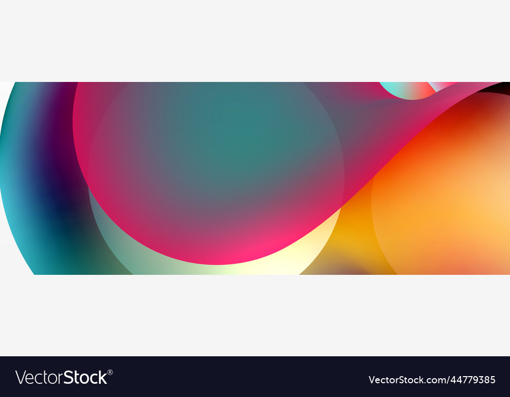 Fluid Abstract Background Liquid Color Gradients Vector Image