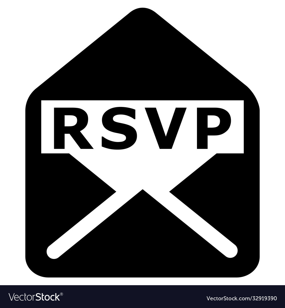 Rsvp Icon Rsvp Icon Vector Stock Illustrations – 614 Rsvp Icon