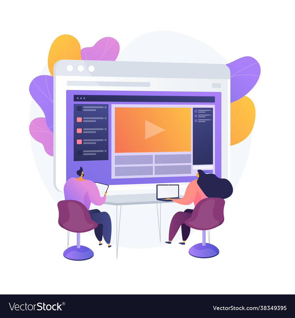 Online Courses Concept Metaphor Royalty Free Vector Image