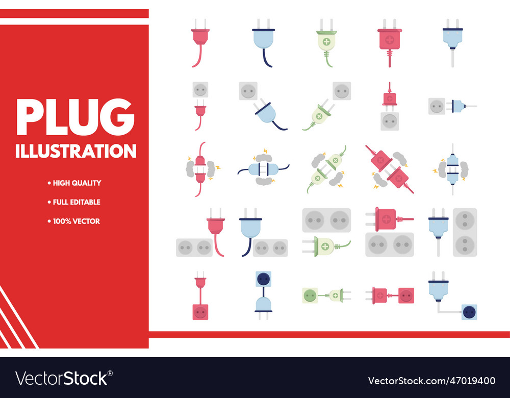 Plug Royalty Free Vector Image - VectorStock