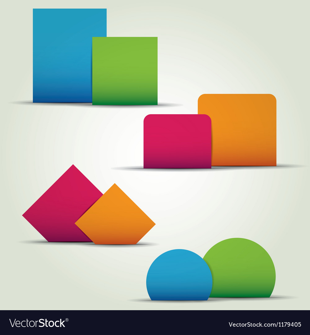 Abstract background of color template Royalty Free Vector