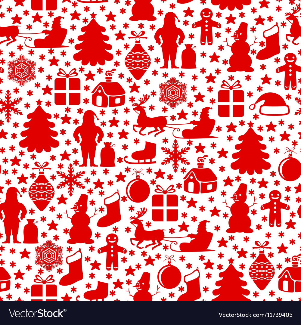 Red pattern Royalty Free Vector Image - VectorStock