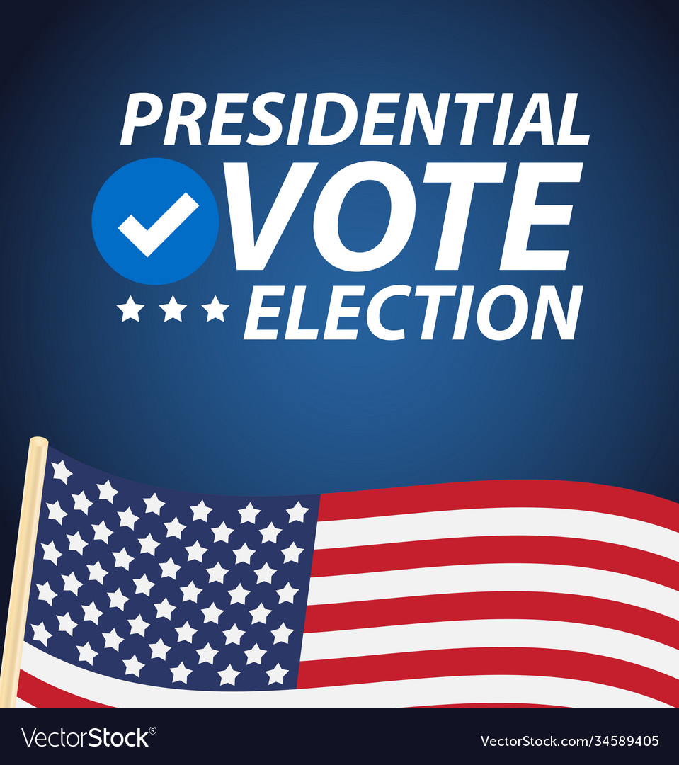 United states america presidential election Vector Image