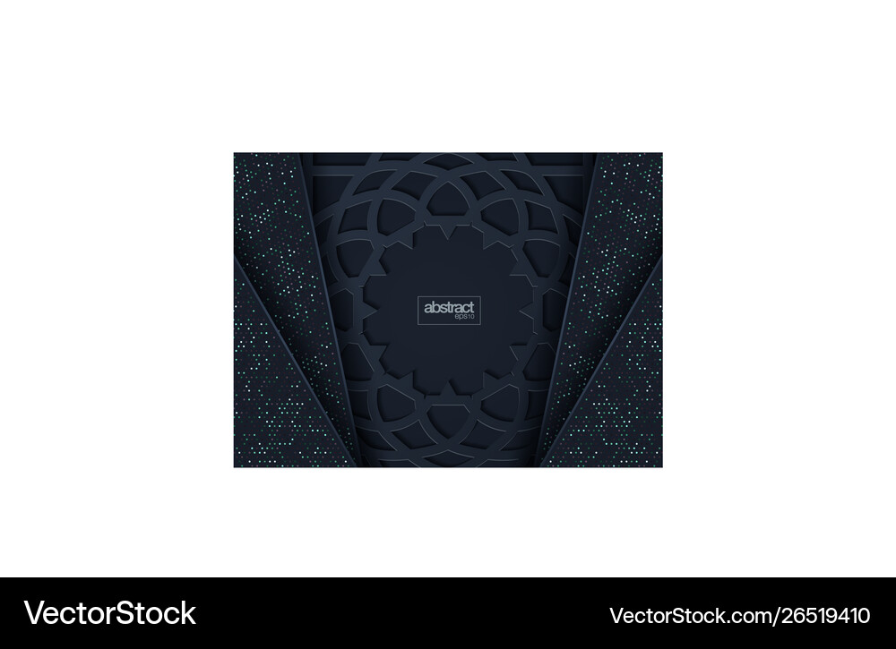 Modern cover design ad banner design abstract Vector Image