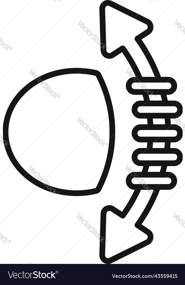 Headlight automatic icon outline car Royalty Free Vector Headlight automatic icon outline car Royalty Free Vector