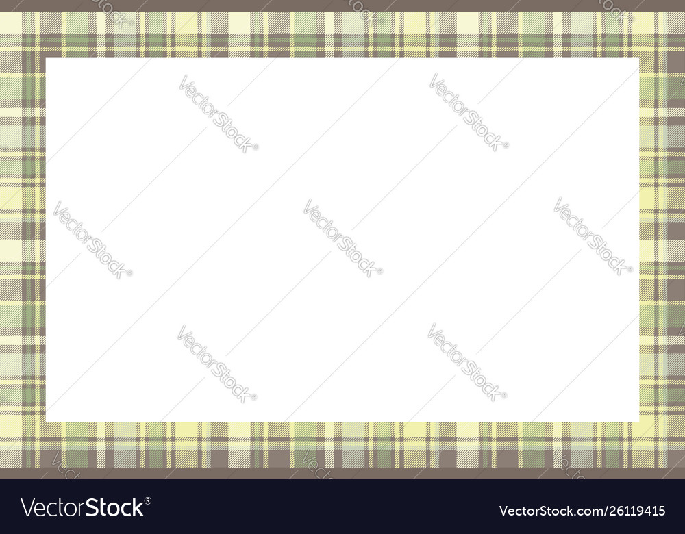 Rectangle borders and frames border pattern Vector Image