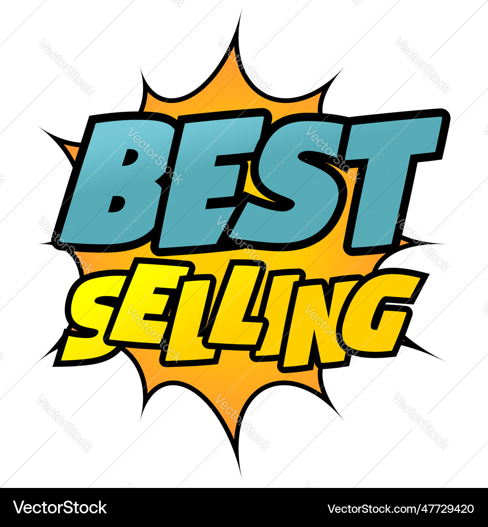 Best selling designs with striking colors Vector Image