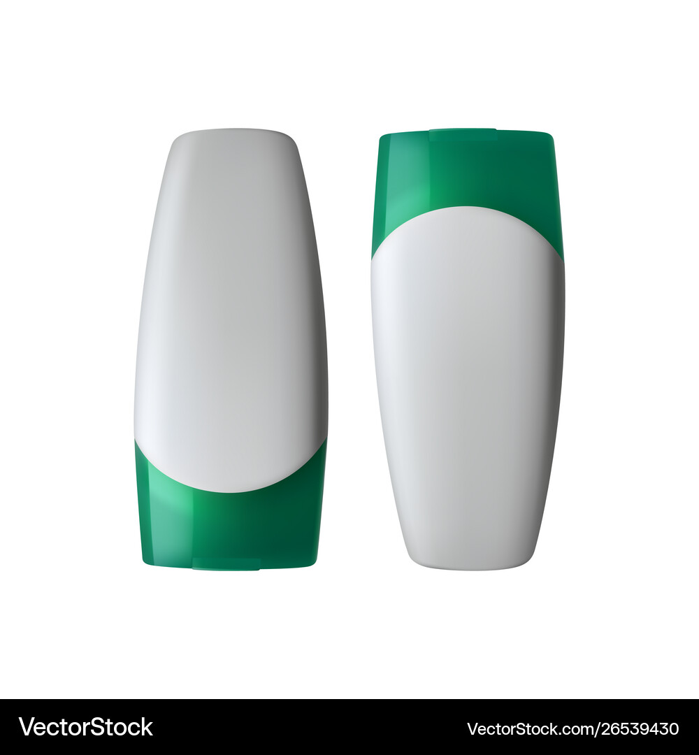 Shampoo and hair conditioner Royalty Free Vector Image