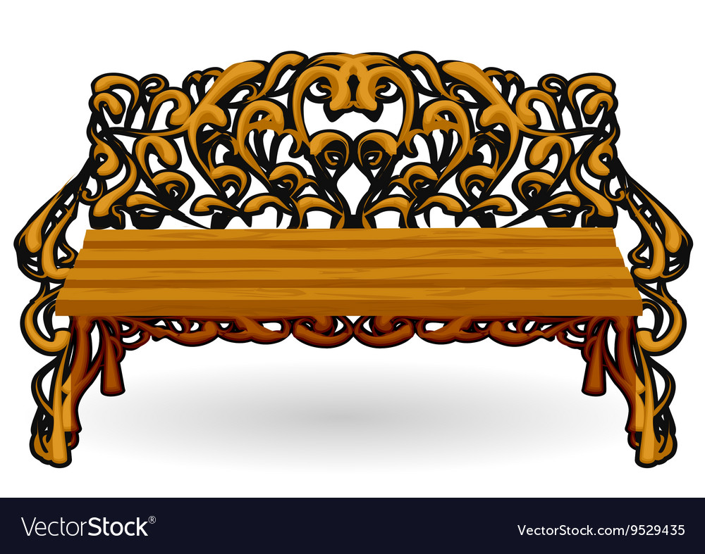 Bench Royalty Free Vector Image - VectorStock