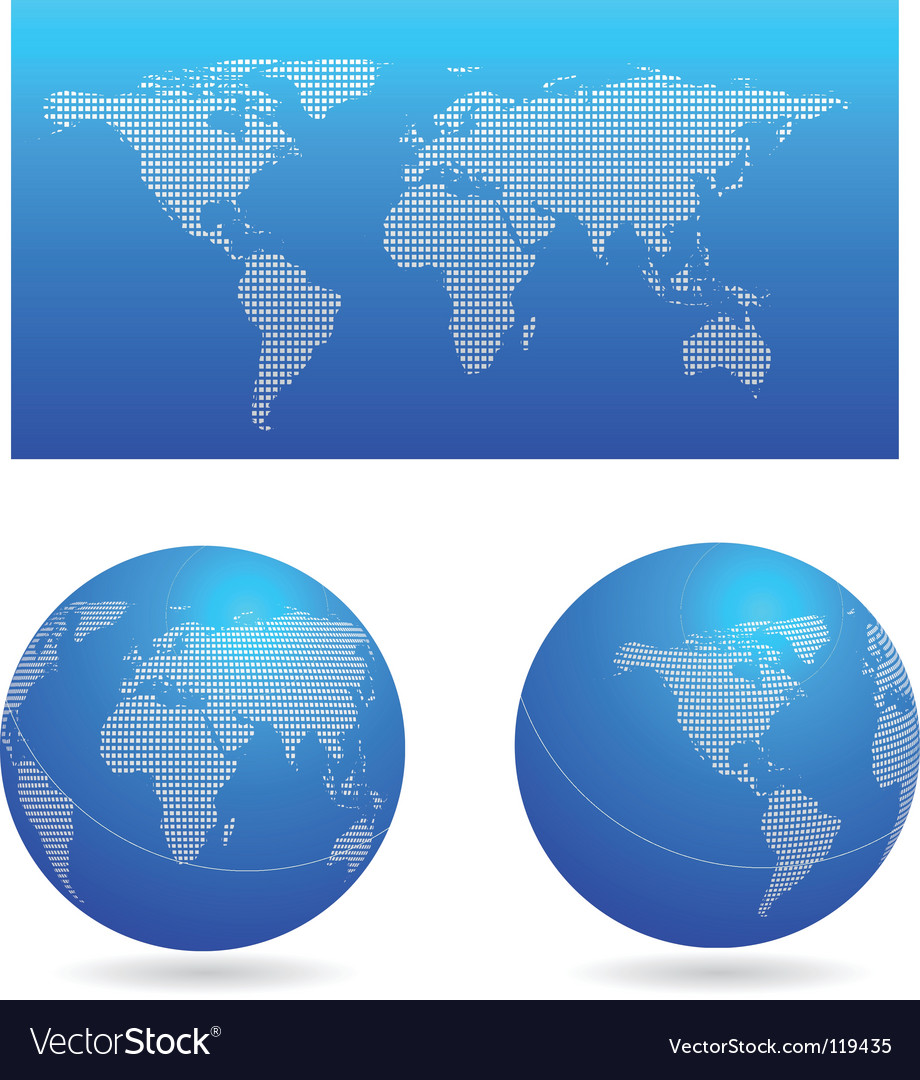 Digital world Royalty Free Vector Image - VectorStock