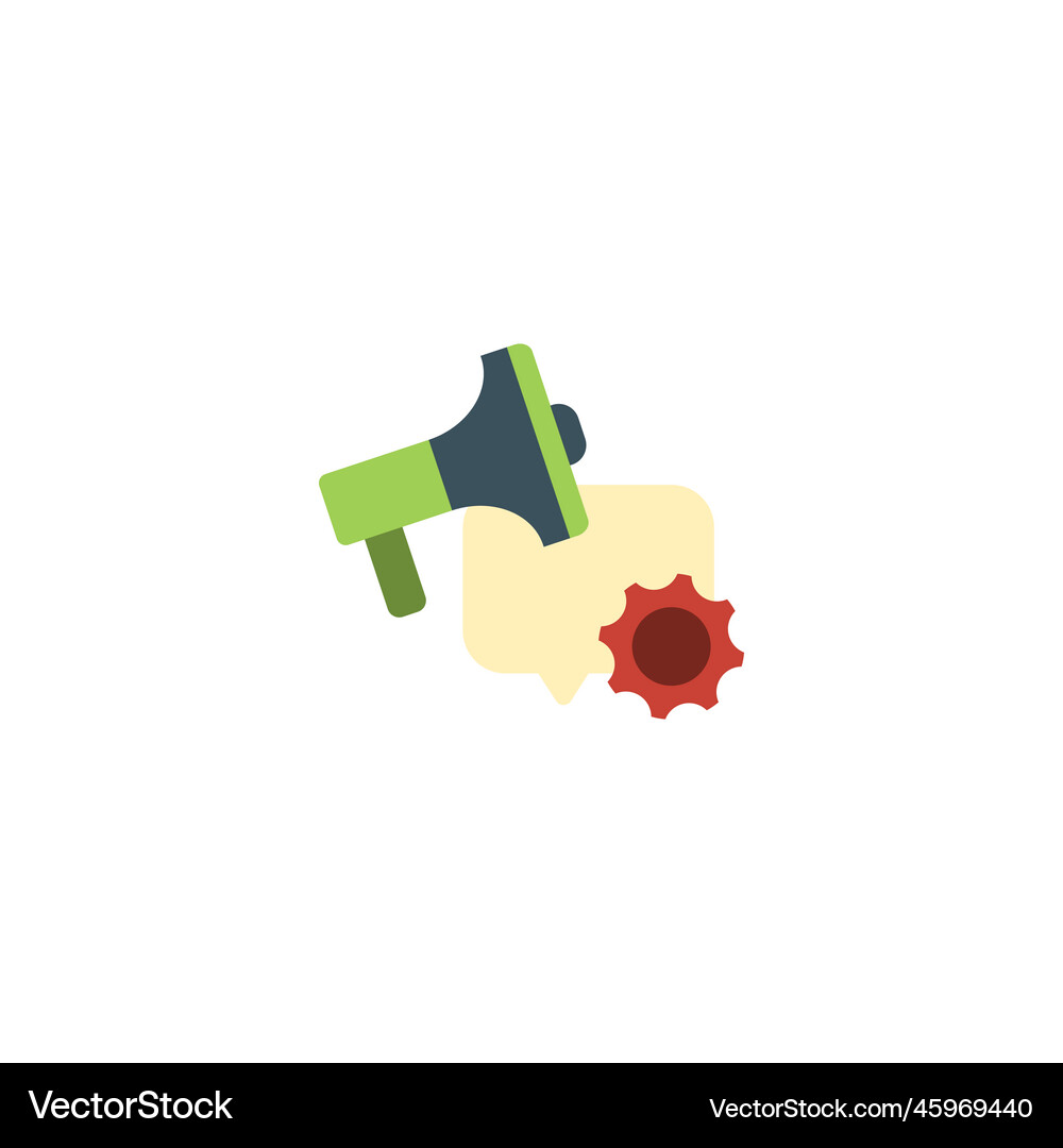 Social media management creative icon from Vector Image