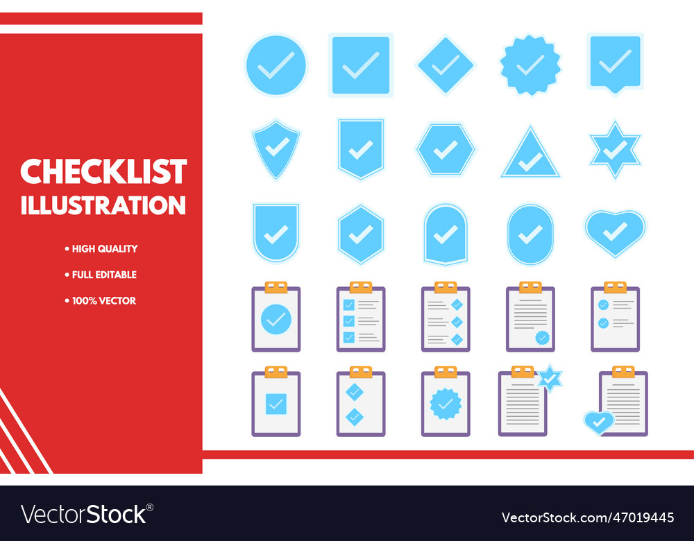 Checklist Royalty Free Vector Image - VectorStock