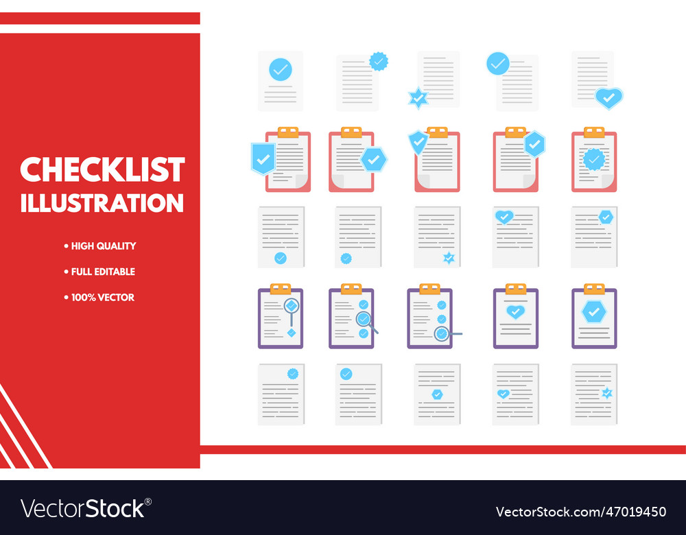 Checklist Royalty Free Vector Image - VectorStock Checklist Royalty Free Vector Image - VectorStock