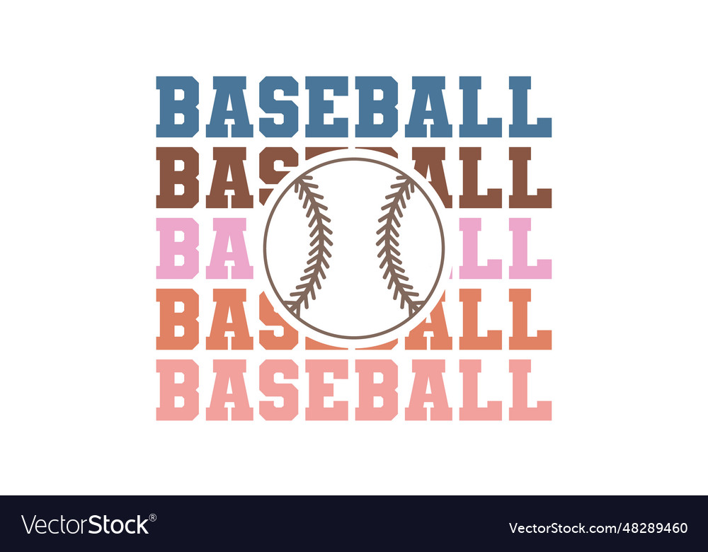 Baseball Royalty Free Vector Image - VectorStock