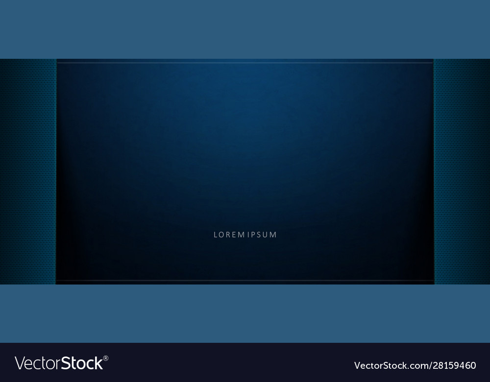 Dark blue texture background with embossed frames Vector Image