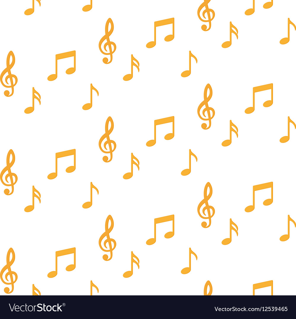 Music seamless pattern Royalty Free Vector Image
