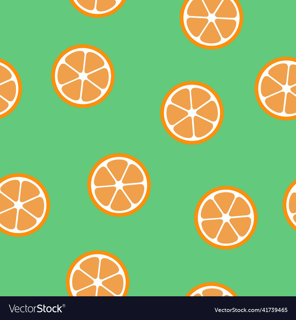 Orange pattern Royalty Free Vector Image - VectorStock