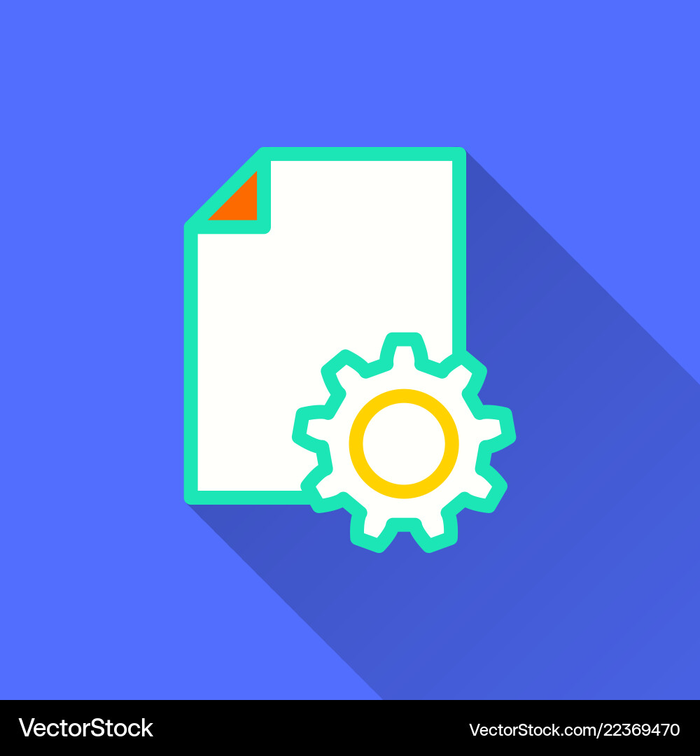 Business report - icon for graphic and web Vector Image