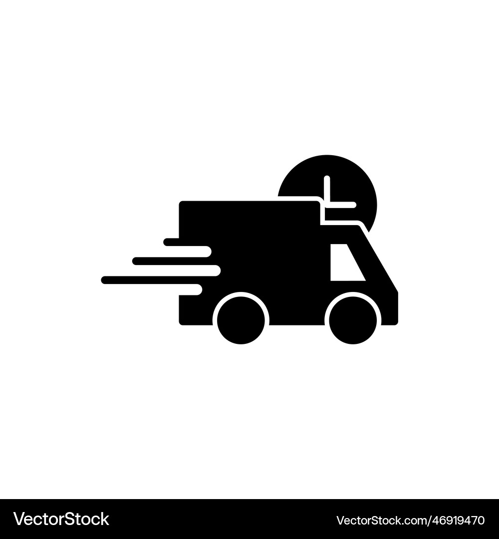 Delivery icon shipping fast icon Royalty Free Vector Image