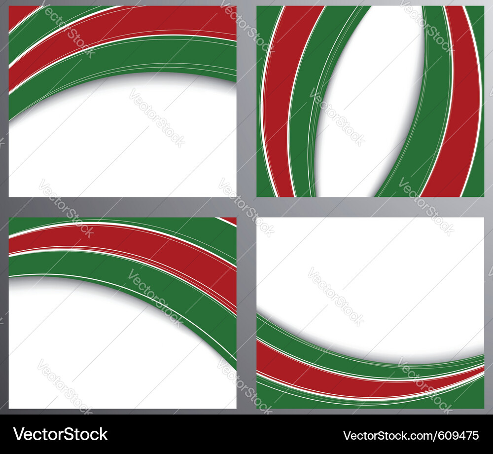 Business corporate style templates set Royalty Free Vector