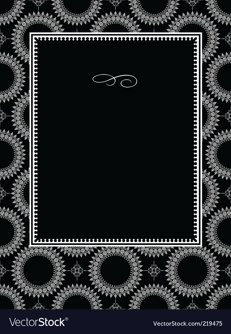 Circle frame Royalty Free Vector Image - VectorStock