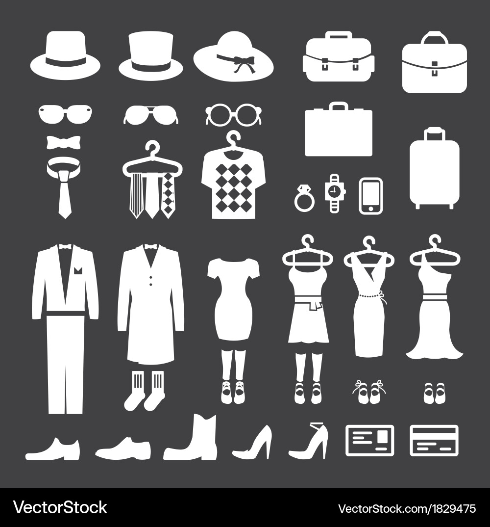 Clothing store shopping icon Royalty Free Vector Image