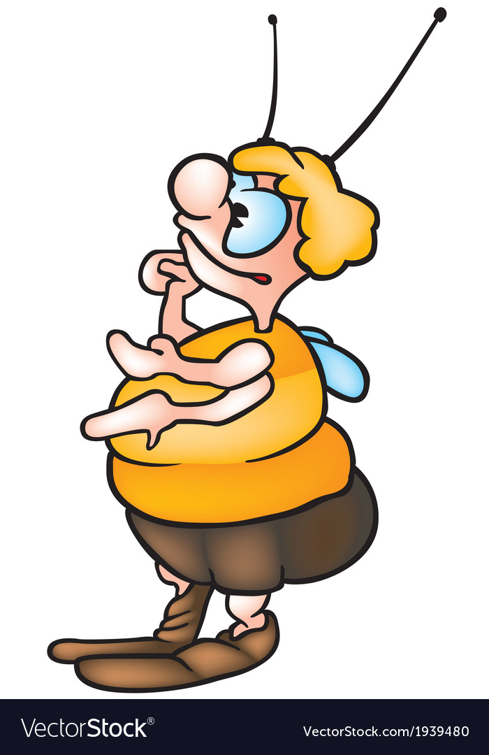 Fat bug Royalty Free Vector Image - VectorStock