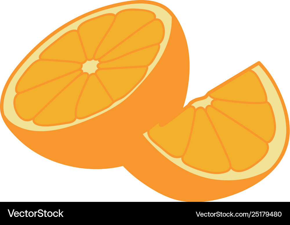 Orange eps Royalty Free Vector Image - VectorStock