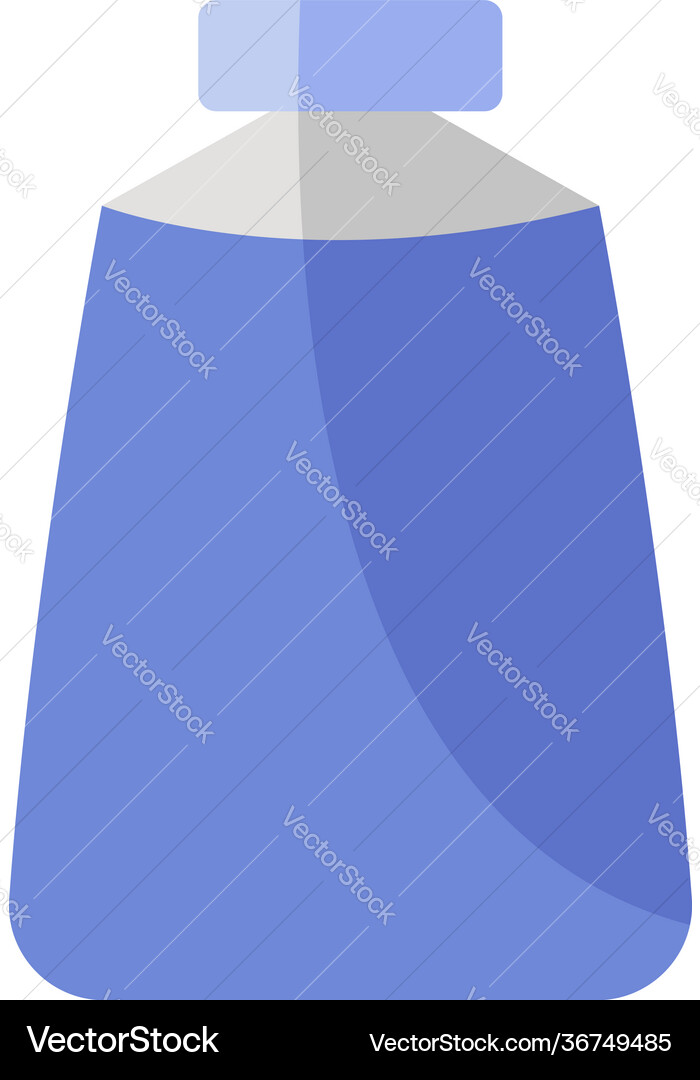 Blue oil color on a white background Royalty Free Vector