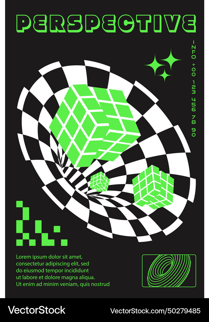 Geometric frame shapes in black and white Vector Image