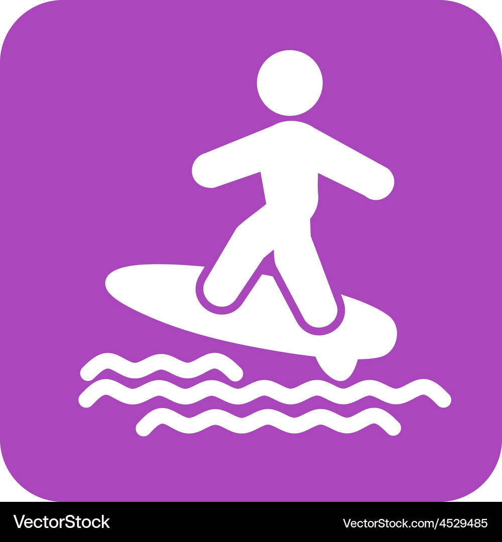 Surfing Royalty Free Vector Image - VectorStock