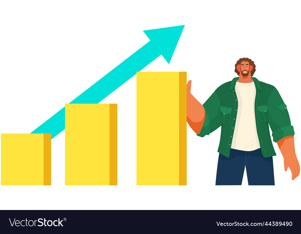 Data analytics information and development Vector Image