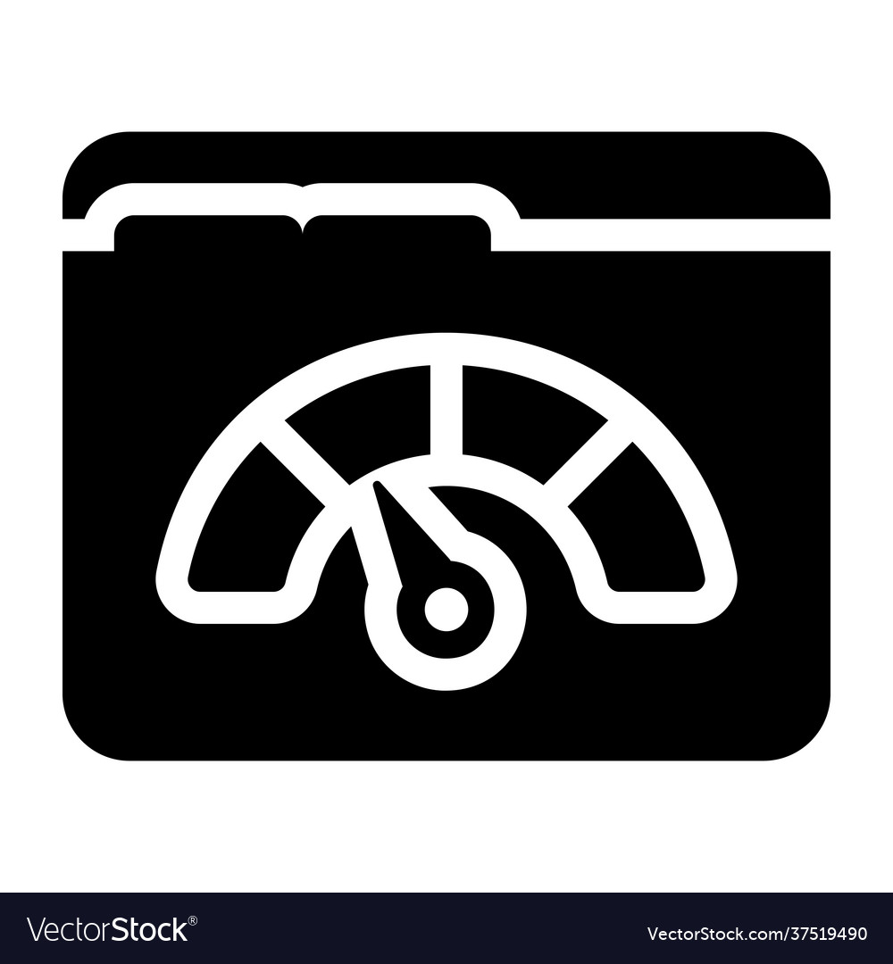 Internet speed test Royalty Free Vector Image - VectorStock