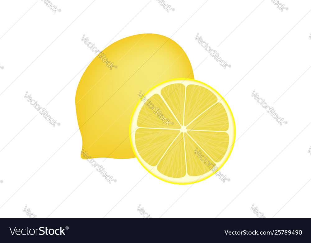 Lemon Royalty Free Vector Image - VectorStock