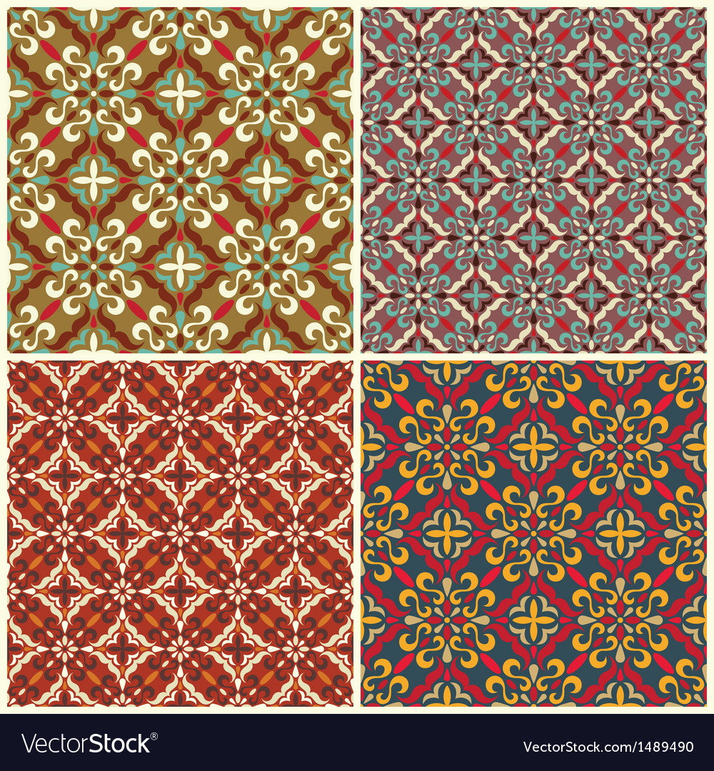 Traditional seamless pattern Royalty Free Vector Image