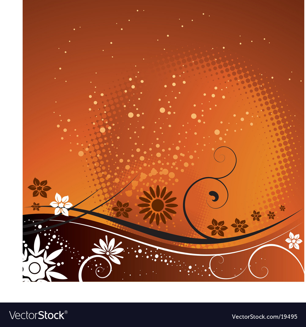 Floral Royalty Free Vector Image - VectorStock