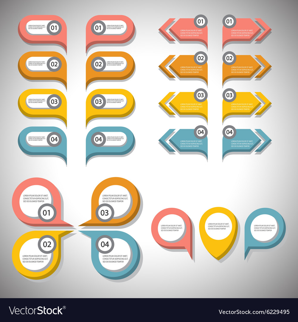 Infographics elements Royalty Free Vector Image