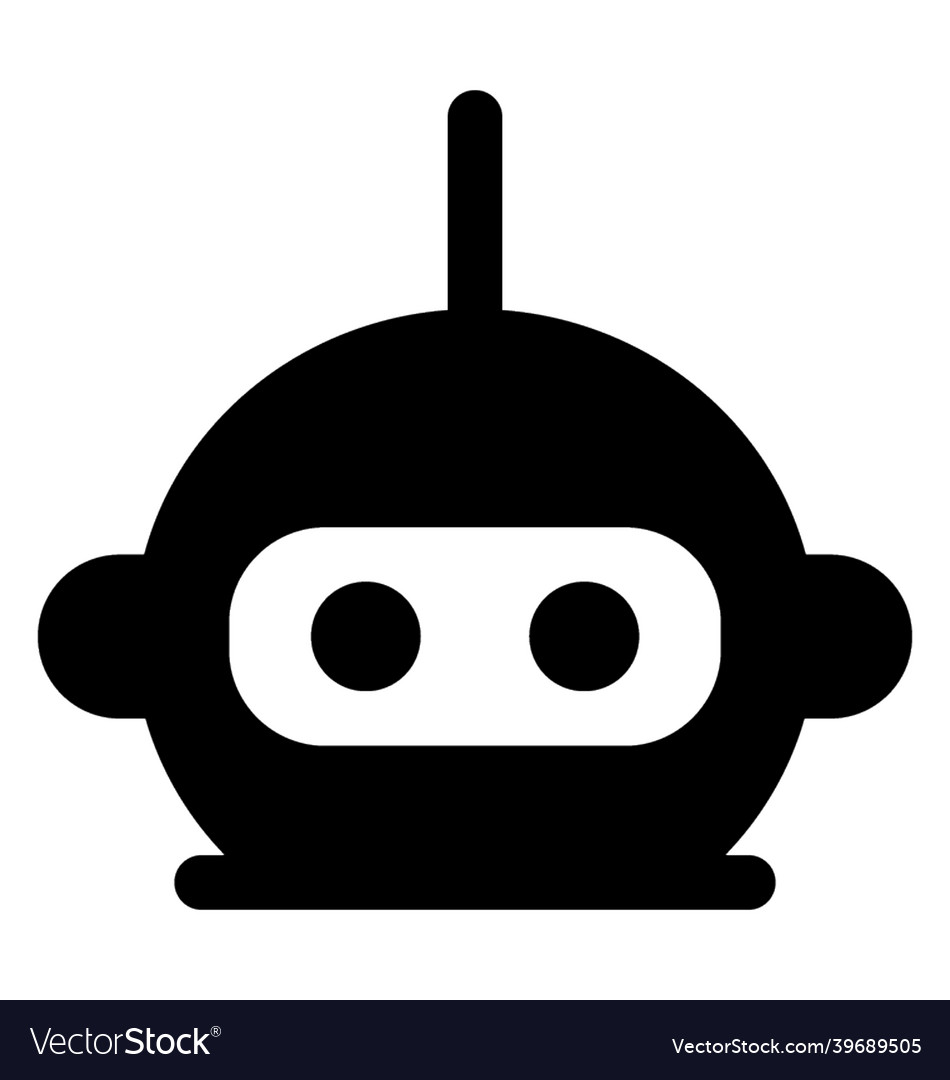 Ai robot Royalty Free Vector Image - VectorStock