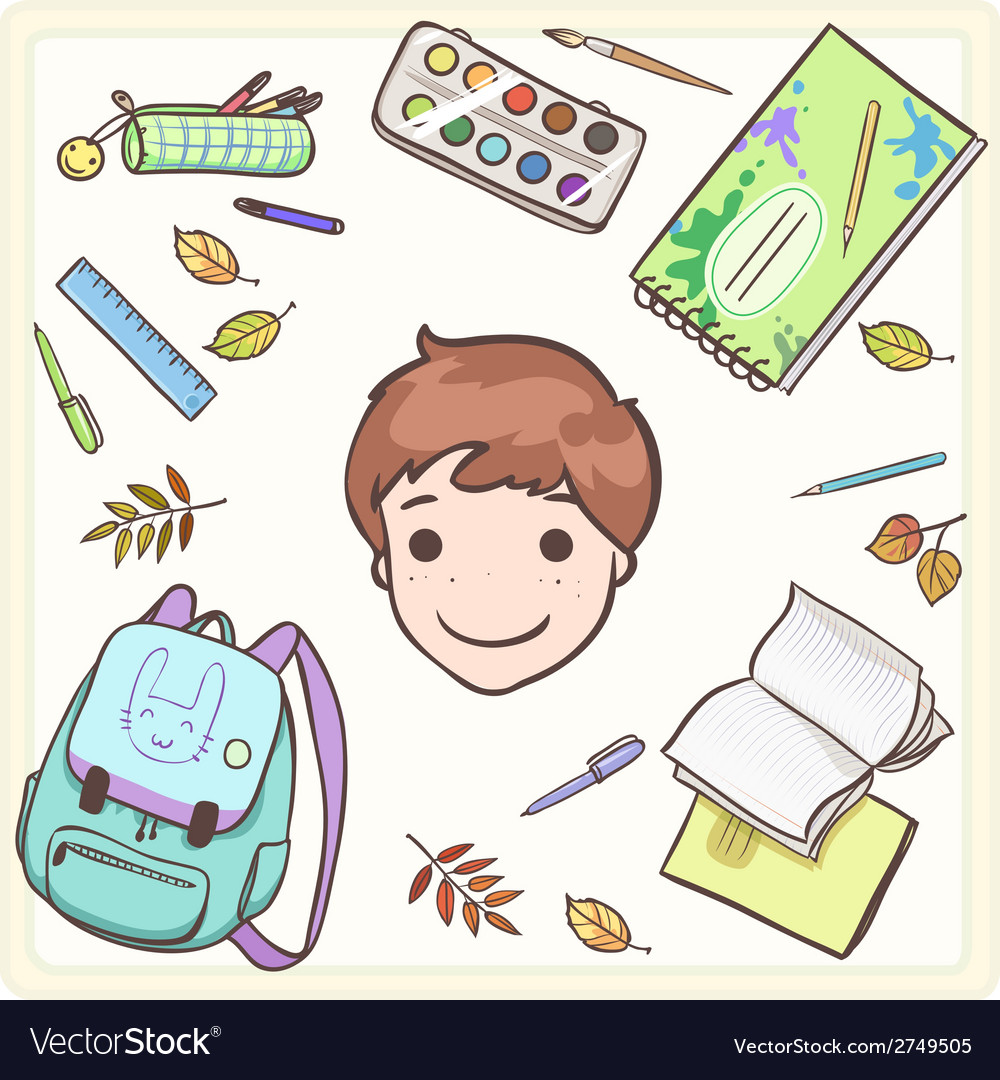 Schoolboy Royalty Free Vector Image - VectorStock Schoolboy Royalty Free Vector Image - VectorStock
