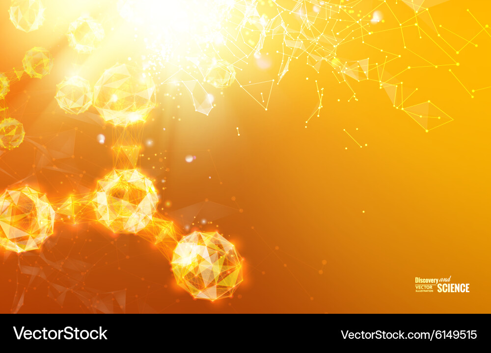 Abstract orange background Royalty Free Vector Image