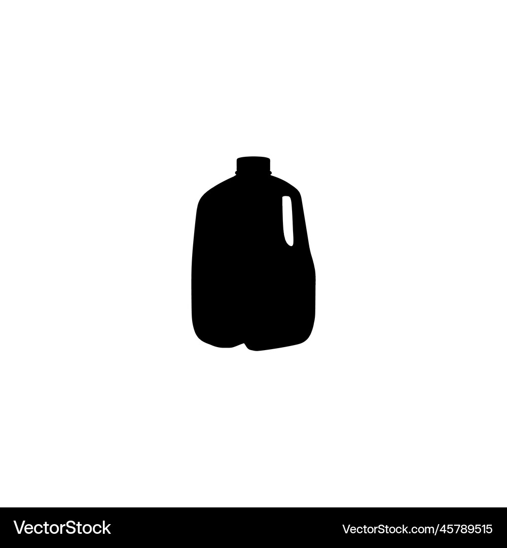 Gallon icon simple style recycling plastic waste Vector Image