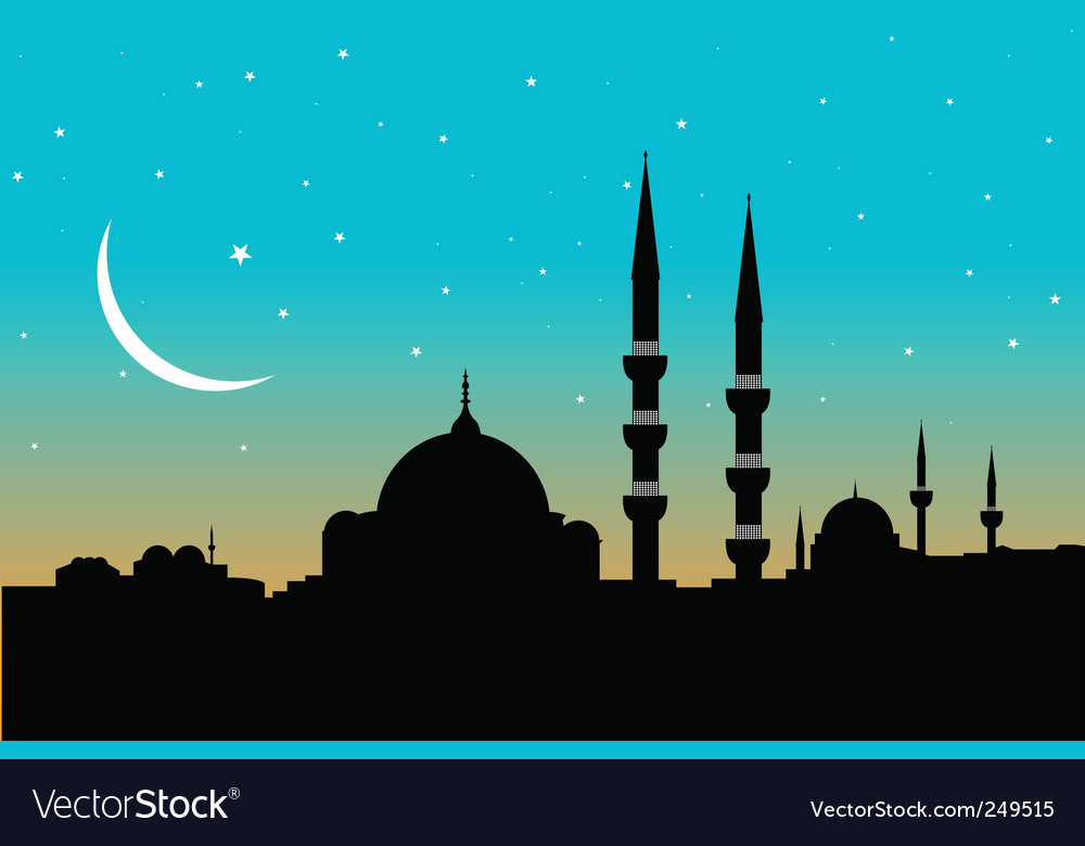 Mosque Royalty Free Vector Image - VectorStock